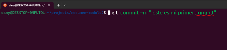 Resumen del modulo 2