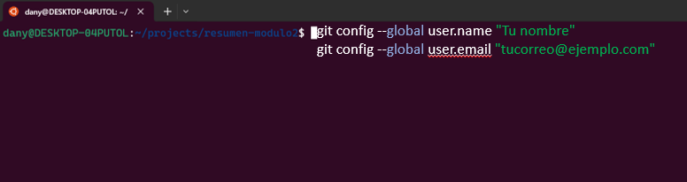 Resumen del modulo 2