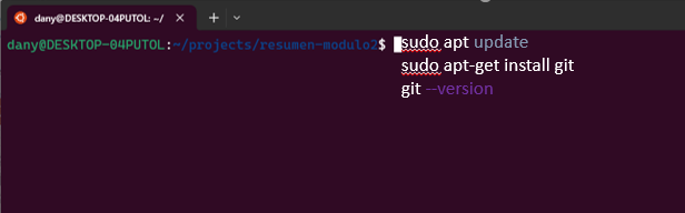 Resumen del modulo 2