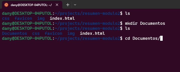 Resumen del modulo 2