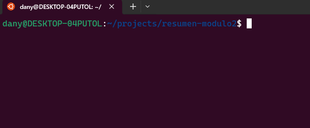 Resumen del modulo 2